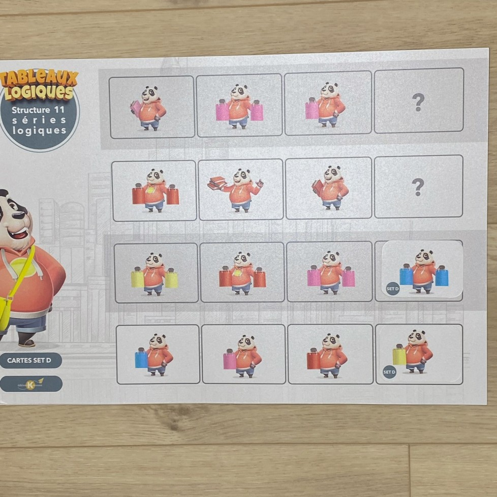 Tableau logique série 3